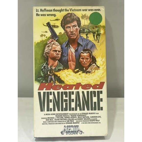 Media | Heated Vengeance Vhs 1987 | Poshmark